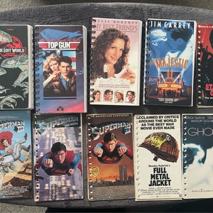 VHS Notebooks 3 - Etsy