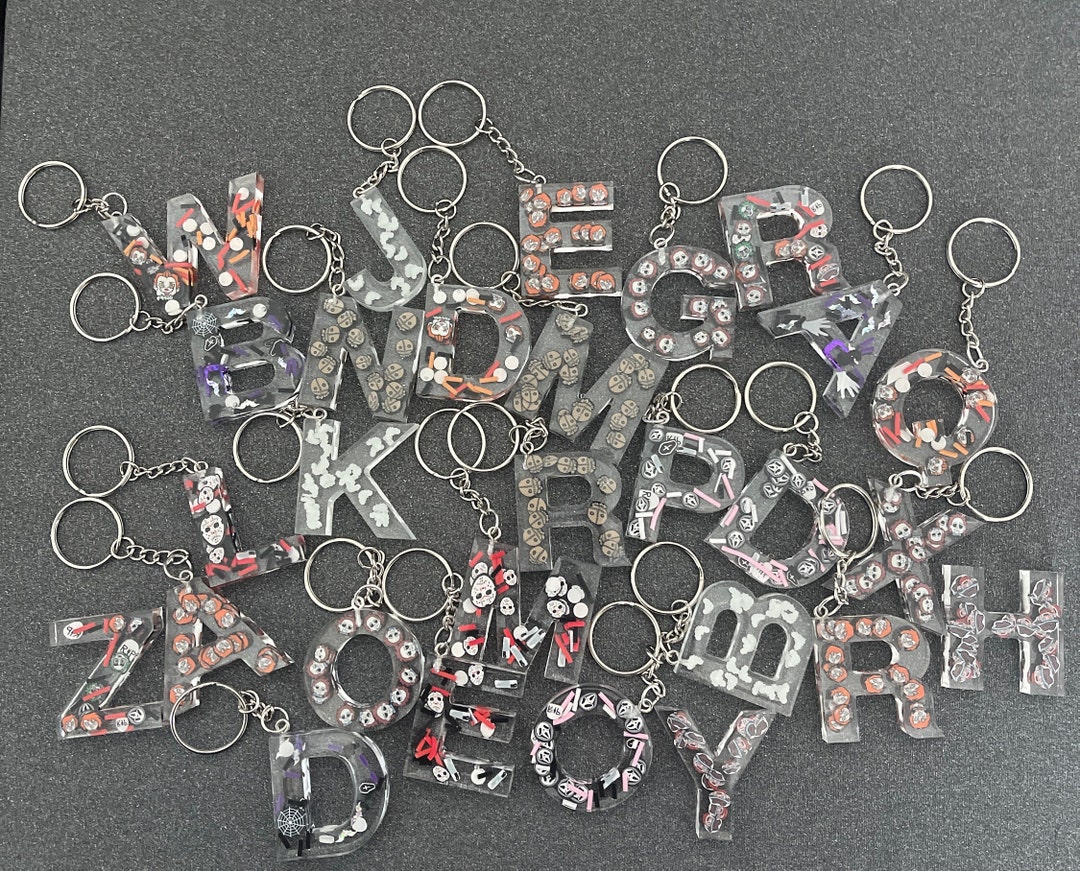 Horror Resin Keychain - Etsy