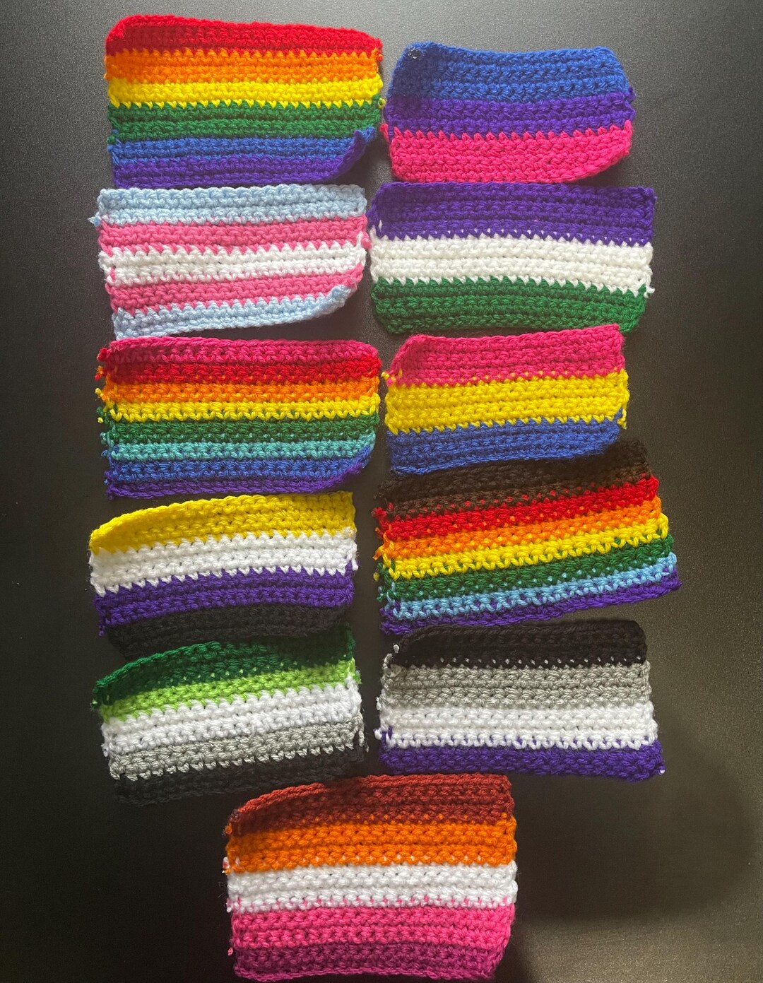 Crochet Mini Pride Flags - Etsy