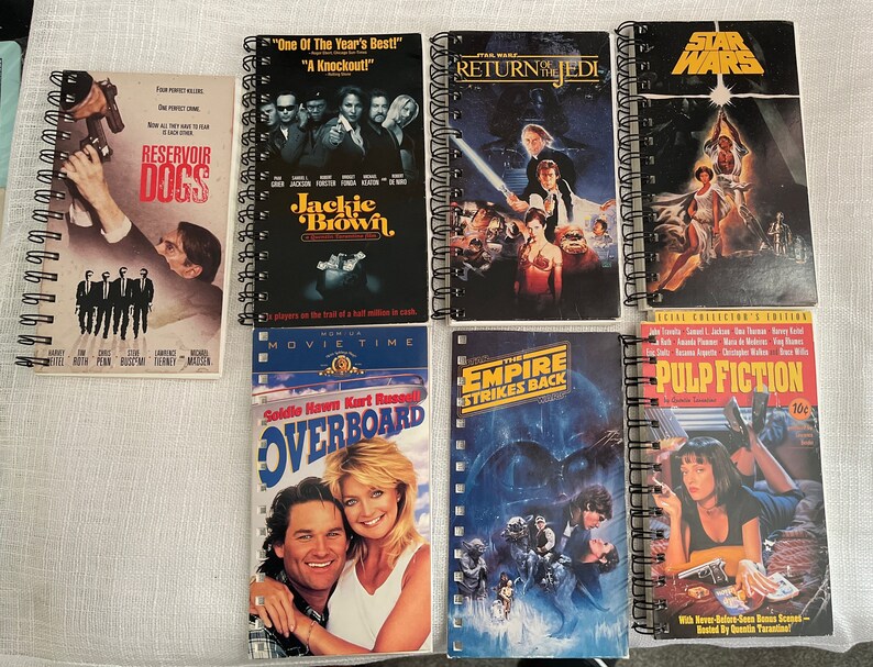 VHS Notebooks - Etsy