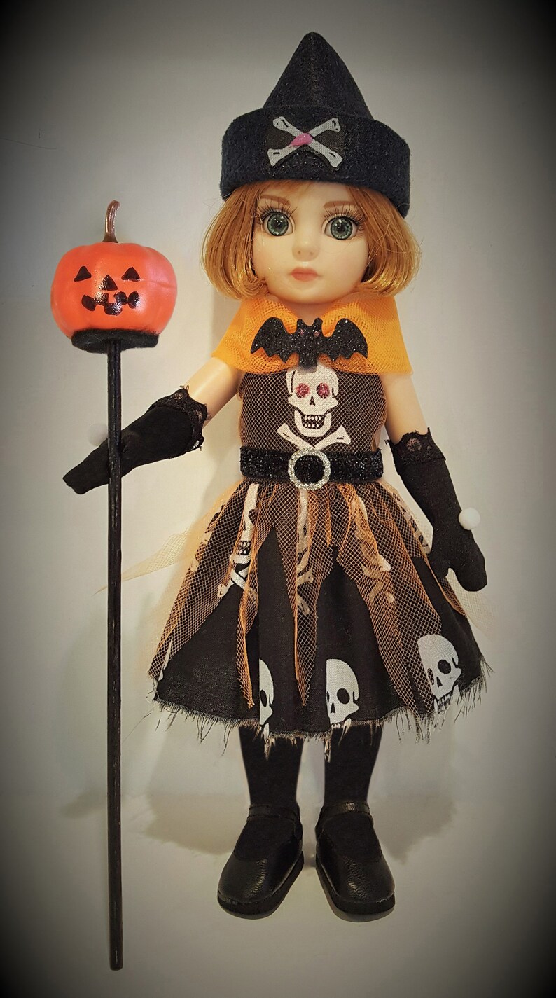 Tonner 10" Effanbee Patsy, Ann Estelle - Gothic Skull Halloween Cane ...