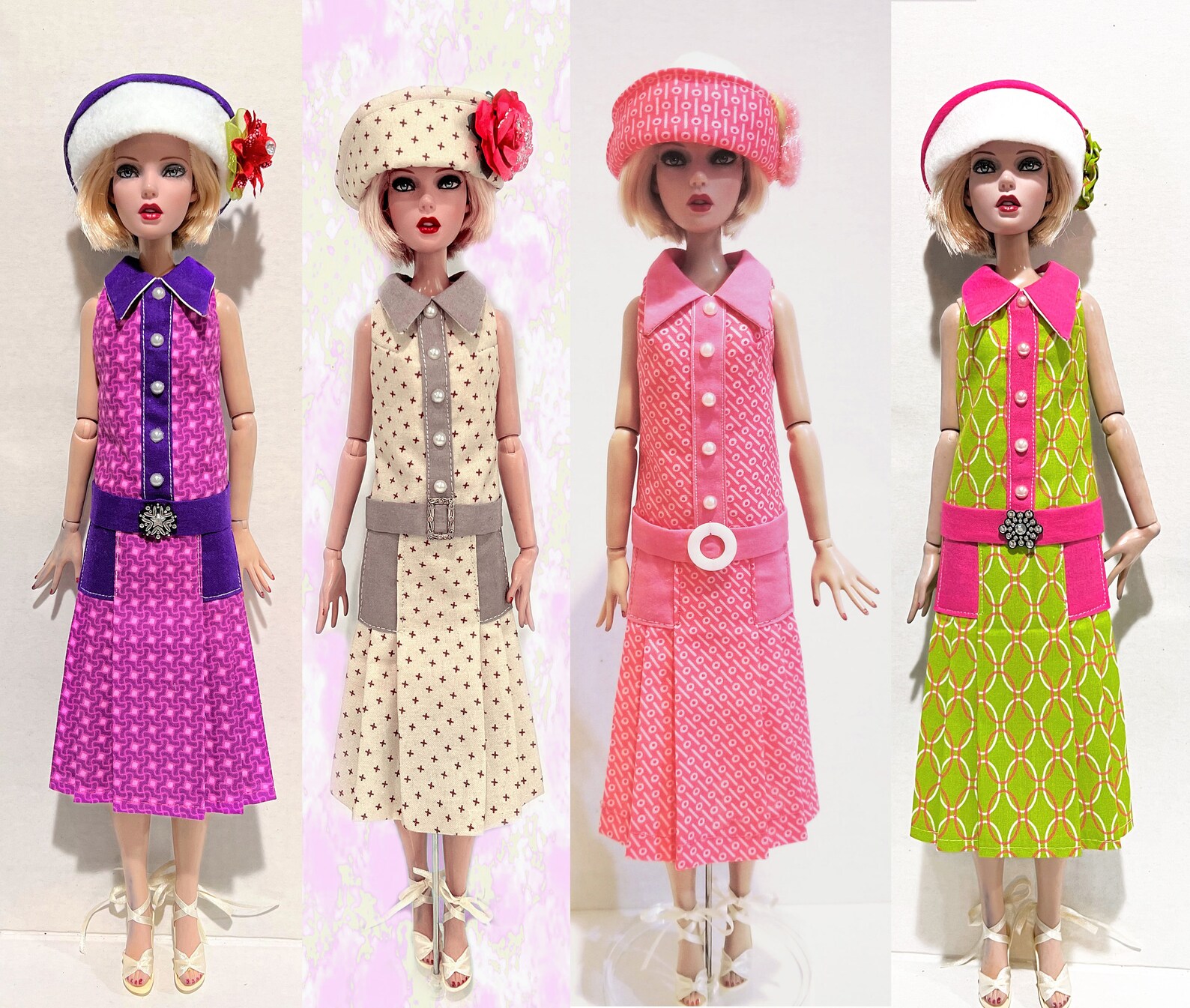 16 Tonner Deja Vu Gene 1920's Retro Style Pink / - Etsy