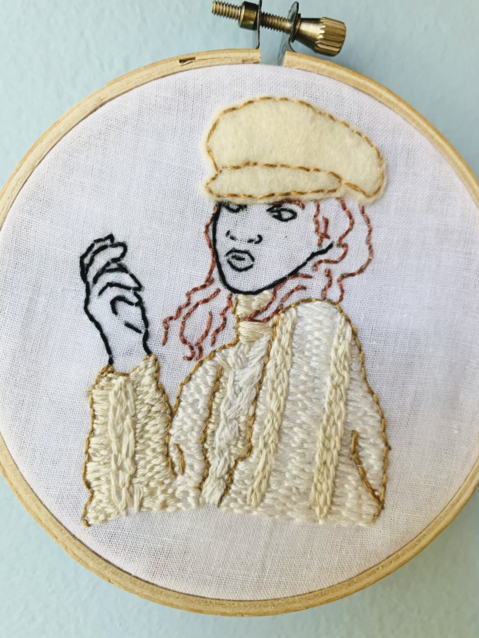 Sweater Weather / 5 Inch Embroidery Hoop / Wall Hanging / Wall Decor ...