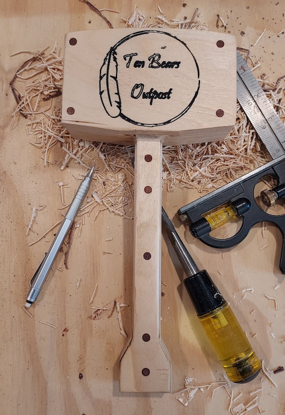 Dead Blow Mallet/wooden Mallet Files for CNC - Etsy India