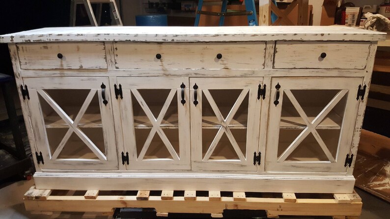 Custom Rustic Farmhouse Buffet - Etsy