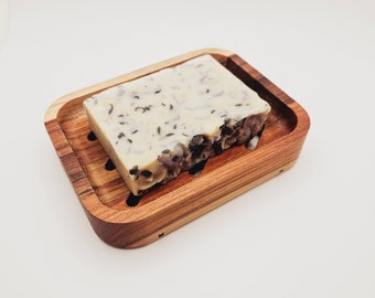 Wildflower Soap Dish, Self Draining Soap Dish - Etsy
