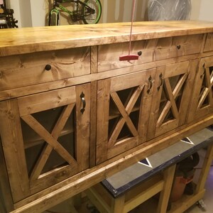 Custom Rustic Farmhouse Buffet - Etsy