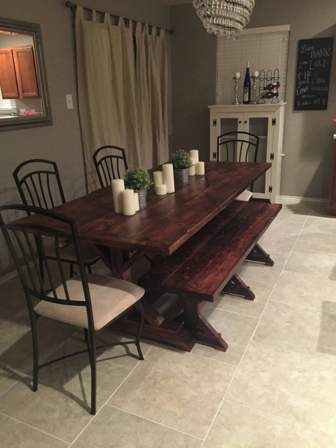 Custom Family Farmhouse x Table - Etsy