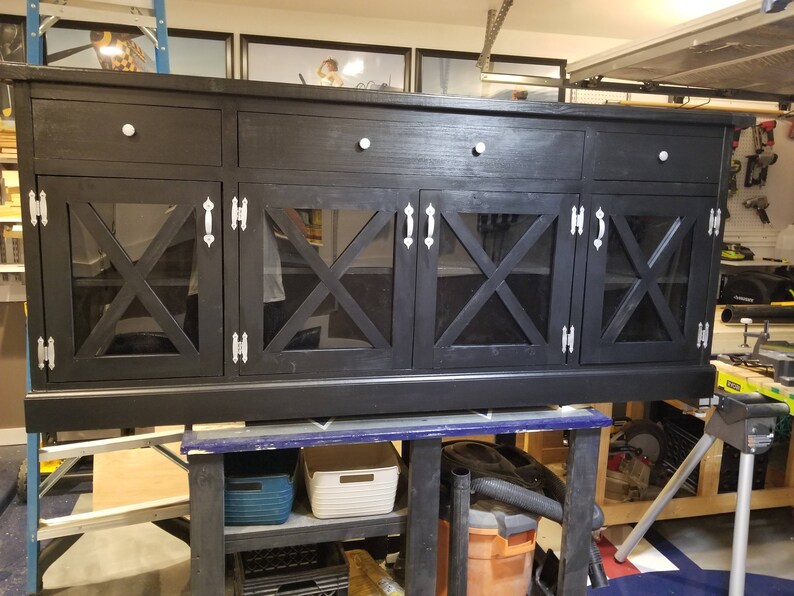 Custom Rustic Farmhouse Buffet - Etsy