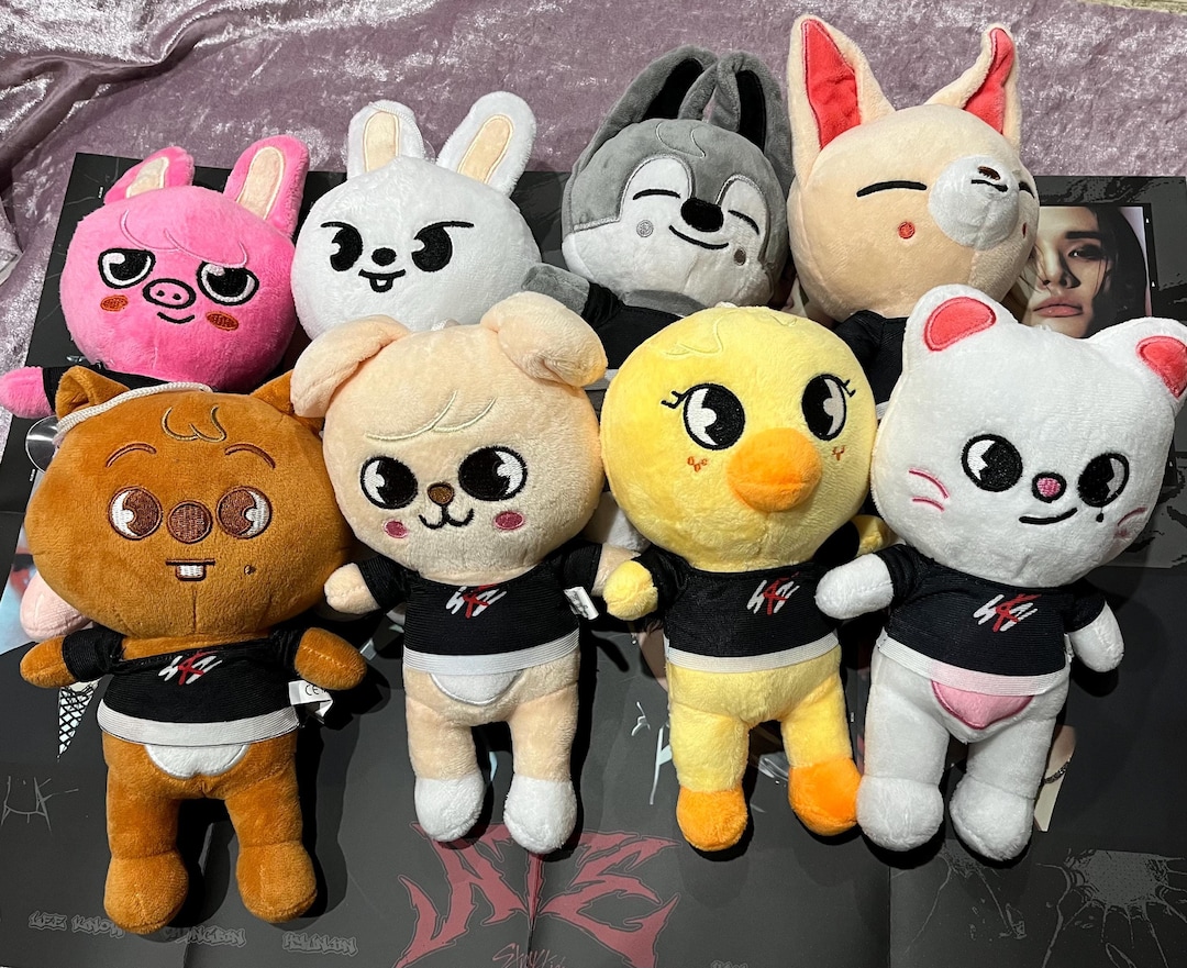 Artoy Stray Kids, Cute Animals of Stray Kids, K-pop, Animal Key Chains ...