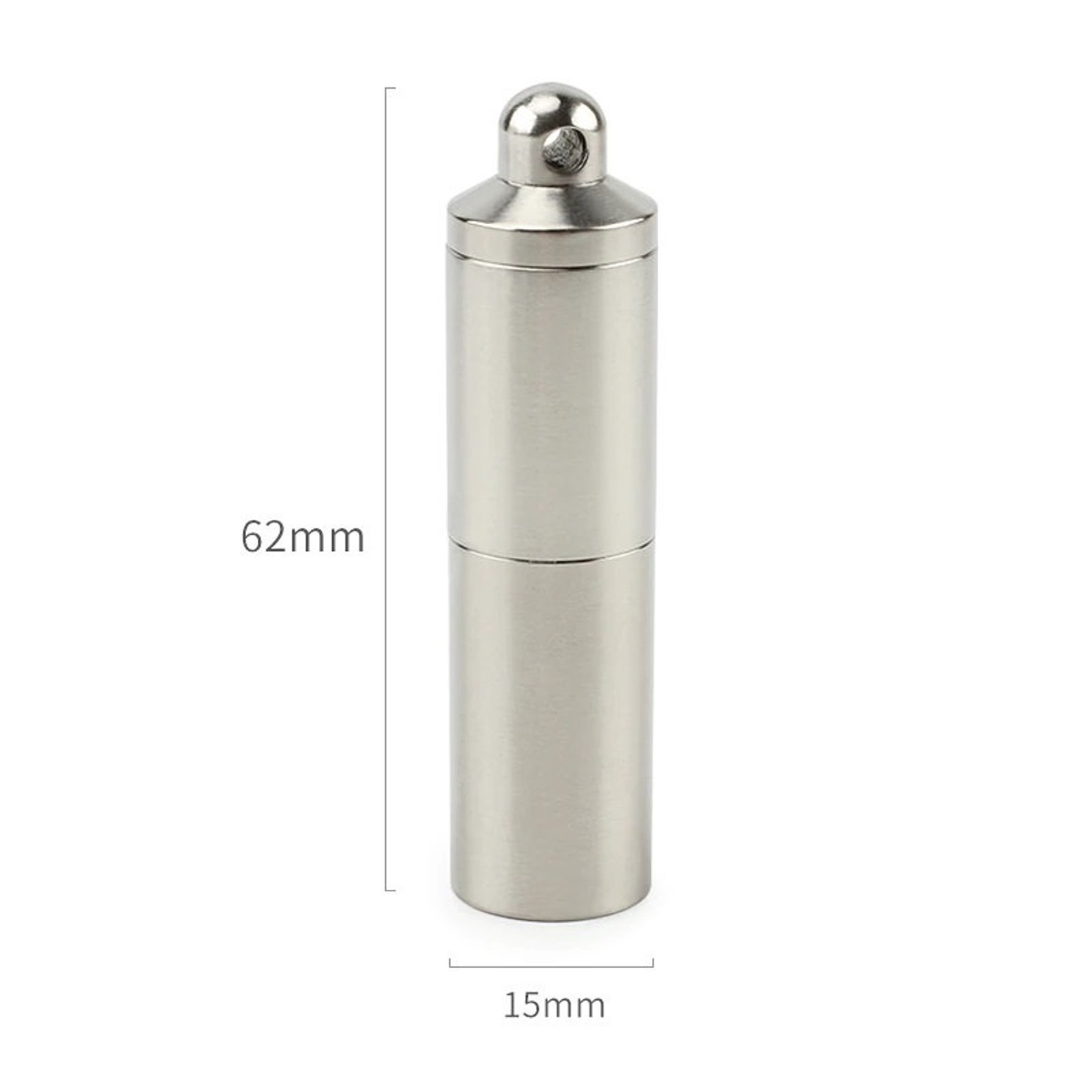 Lightweight Portable Titanium Alloy Waterproof Canister - Etsy