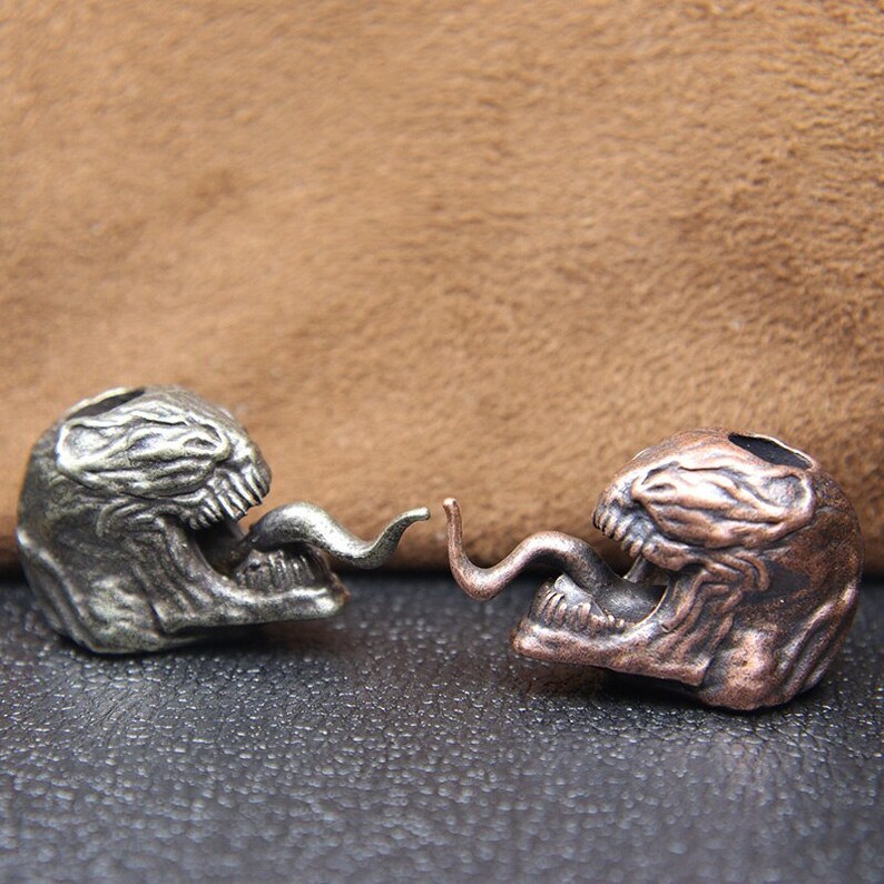 Alien Brass Bead Anti Hero Paracord Knife Beads Lanyard - Etsy