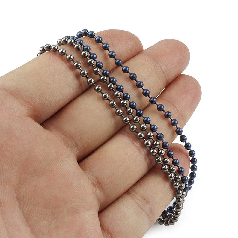 Titanium Bead Chain Outdoor Light Hypoallergenic EDC - Etsy