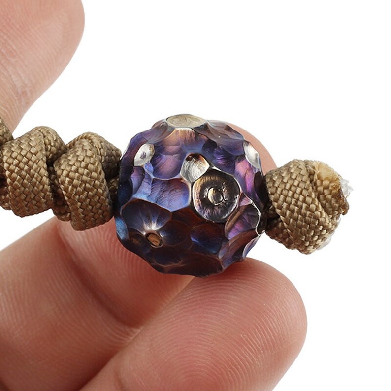 High Quality Meteorites Titanium Alloy Knife Beads EDC Tool - Etsy