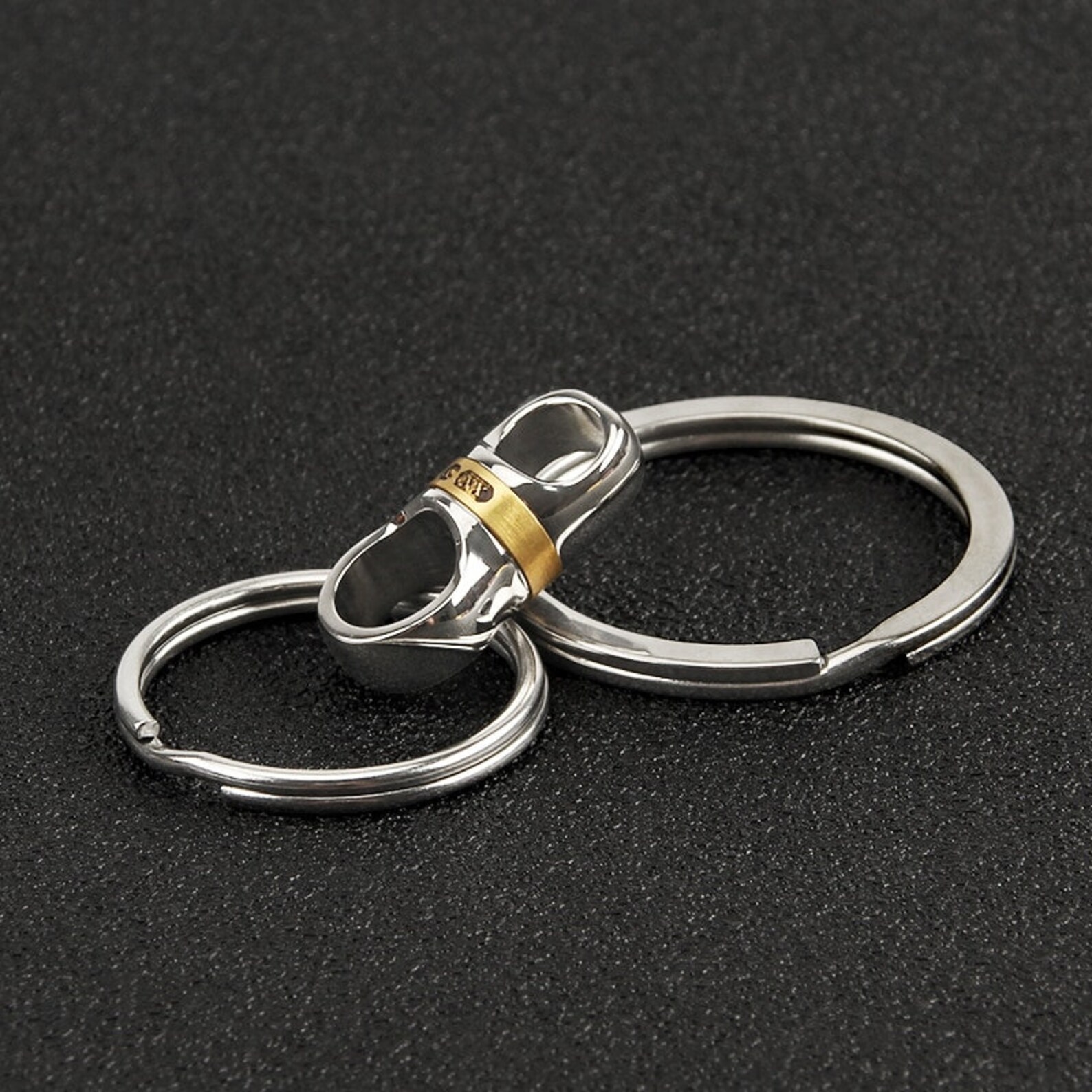 Titanium Alloy Brass Keychain Accessories Car Key Ring Outdoor | Etsy