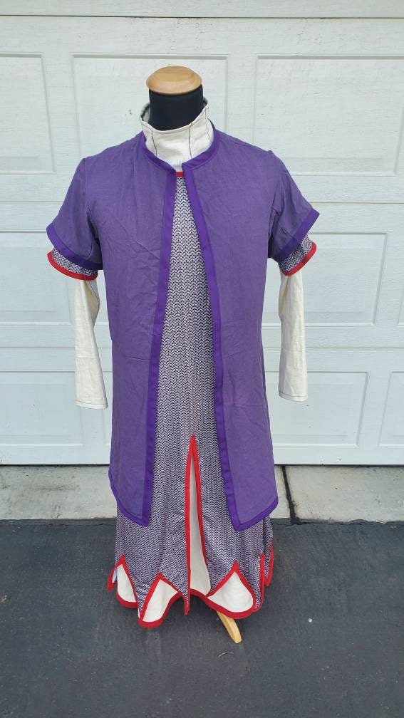 Fantasy Robe Set Surcoat Chainmail Robe Warhammer LOTR | Etsy