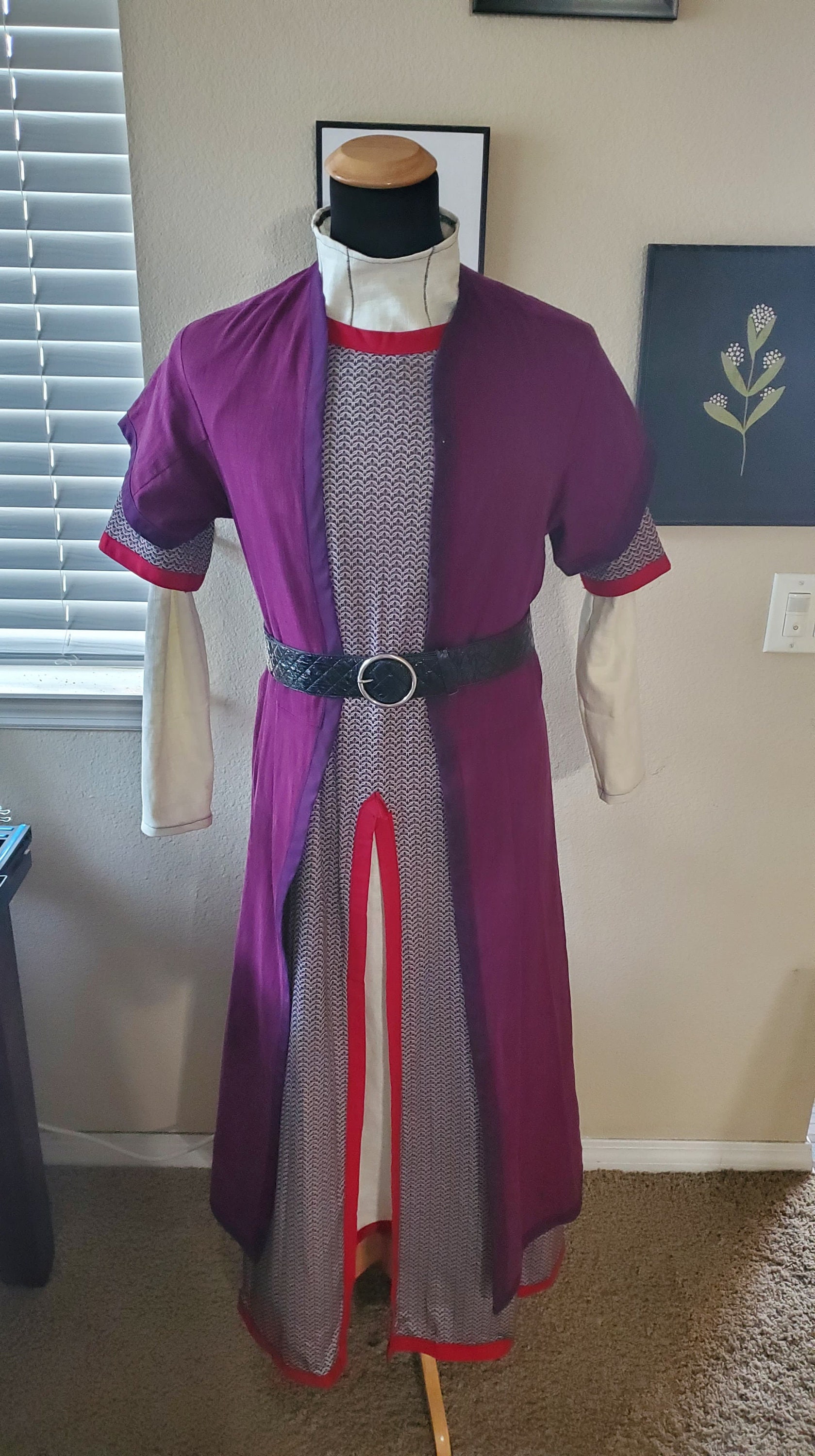 Fantasy Robe Set Surcoat Chainmail Robe Warhammer LOTR - Etsy UK