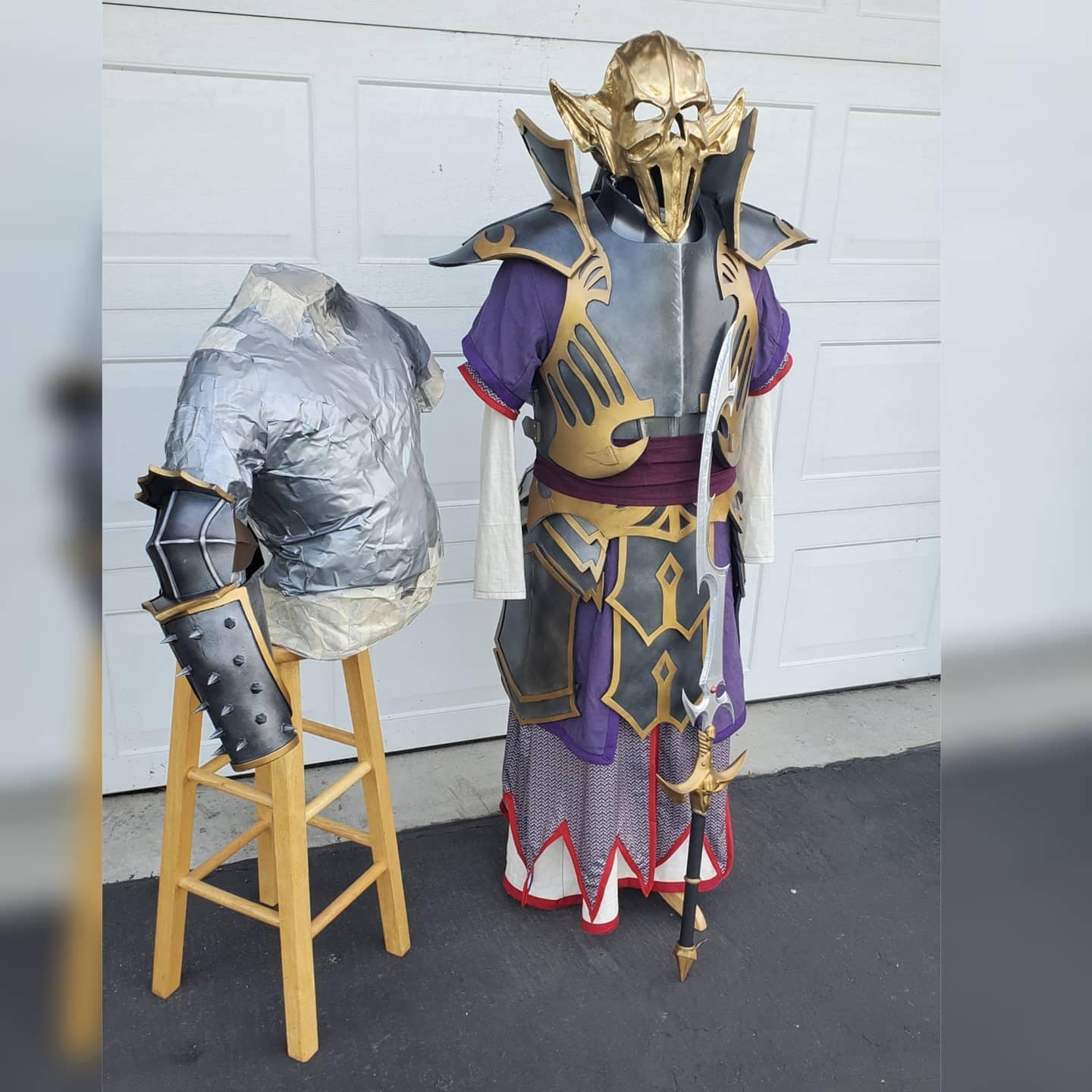 Dark Elf Full Costume Warhammer Fantasy Executioner | Etsy