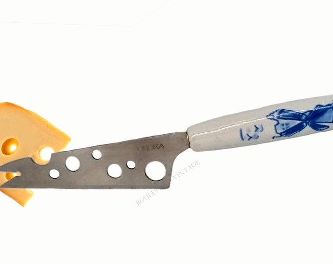 Delft Cheese Knife Delft Blue Flatware Delft Cutlery Windmill - Etsy