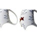 Delft Mugs Post Modernism Design Mug Delft Blue Fabric Blue - Etsy