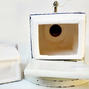 Vintage Delft Blue Coffee Grinder Unused Dutch Coffee Grinder Coffee ...