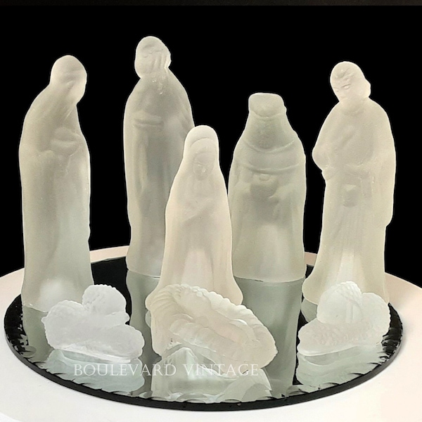 Glass Nativity - Etsy