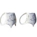 Delft Mugs Post Modernism Design Mug Delft Blue Fabric Blue - Etsy