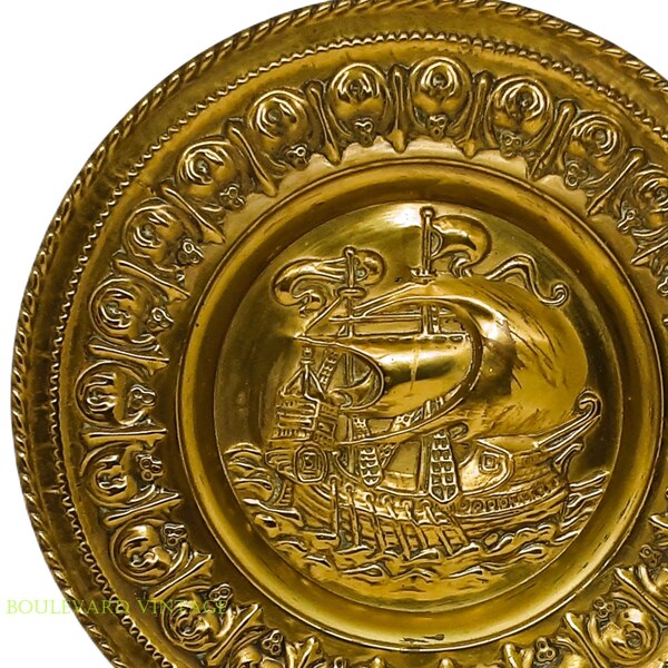 Brass Nautical Plate - Etsy