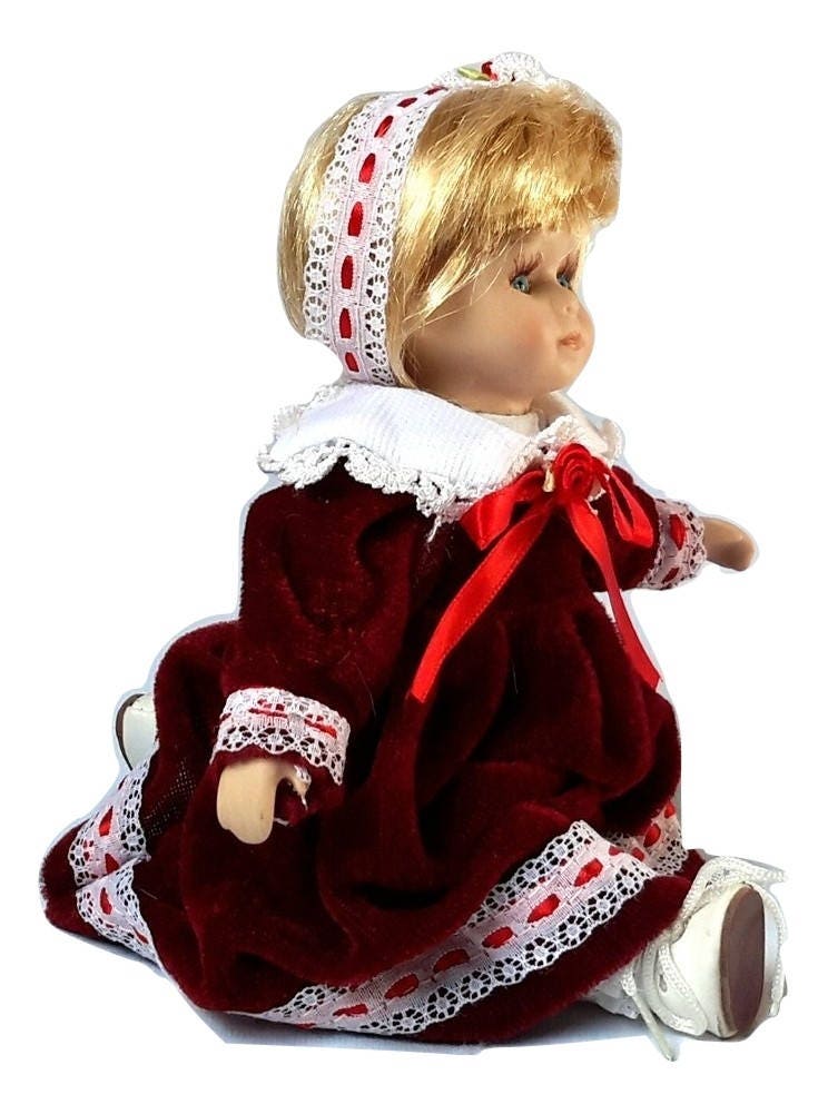 Porcelain Doll Vintage Dolls Girl Figurine Handmade Doll | Etsy