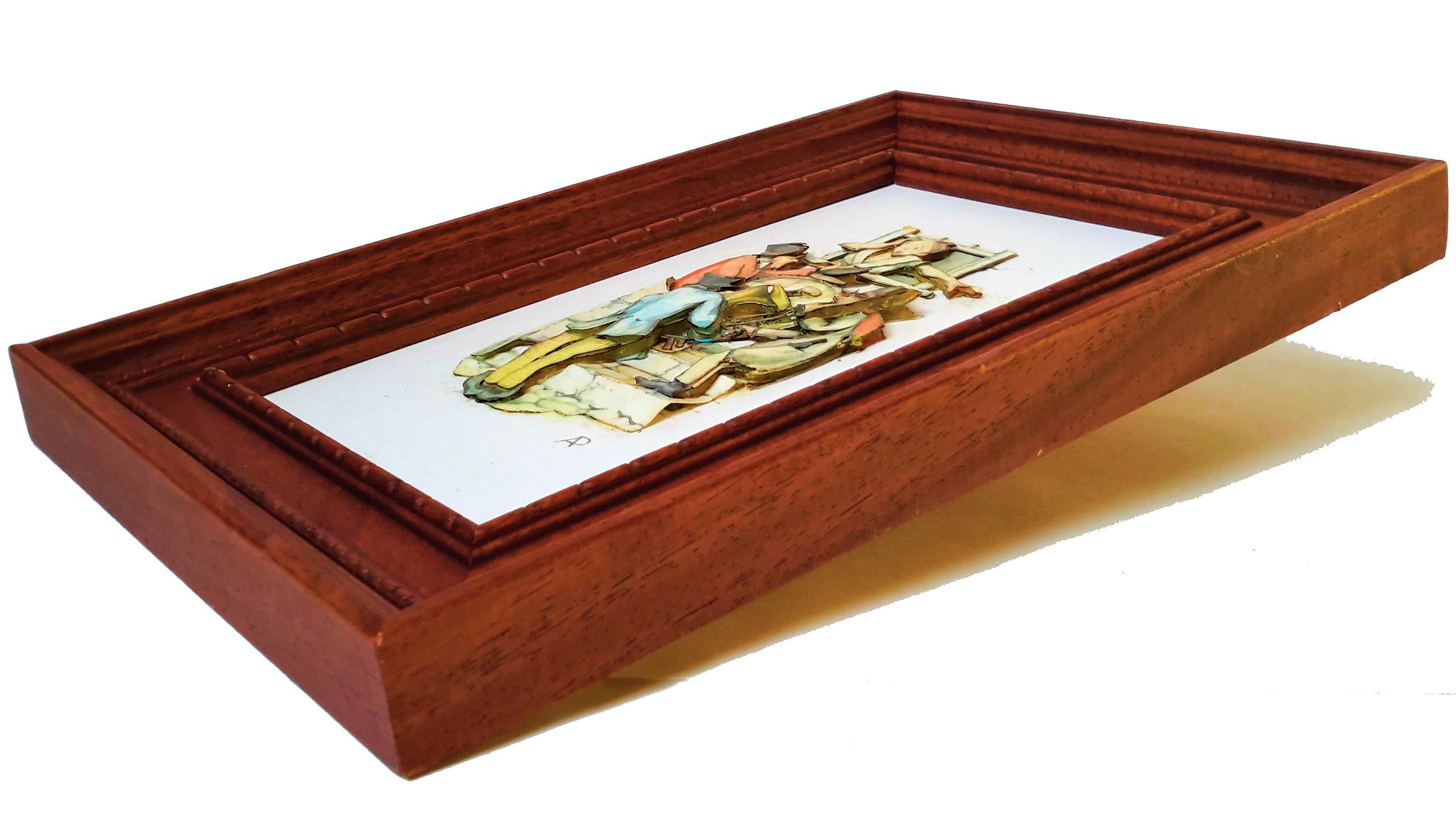 Paper Diorama Scene 3D Diorama Antique Diorama Paper Music Box | Etsy