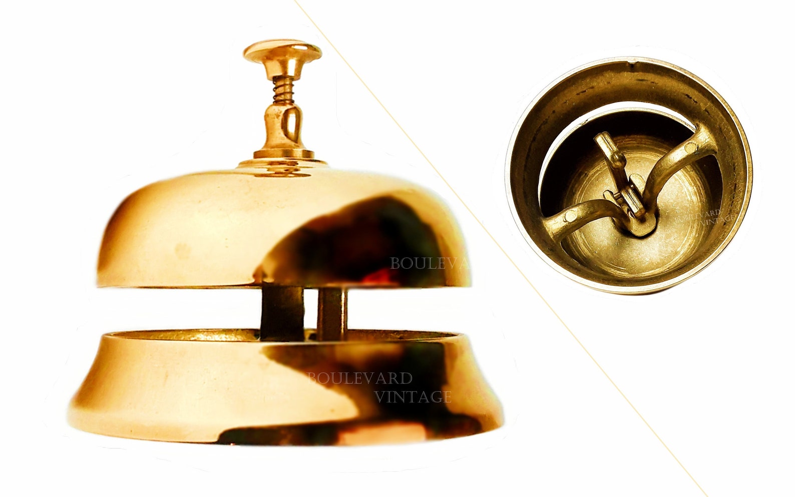 Service Desk Bell Hotel Bell Reception Bell Brass Bell Desk | Etsy