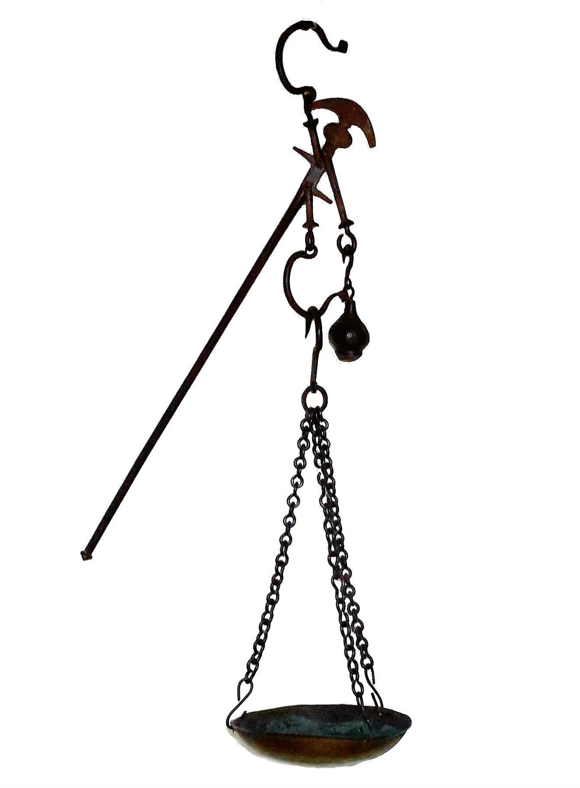 Antique Hanging Scale Copper Scale Antique Scales and Weight Balance ...