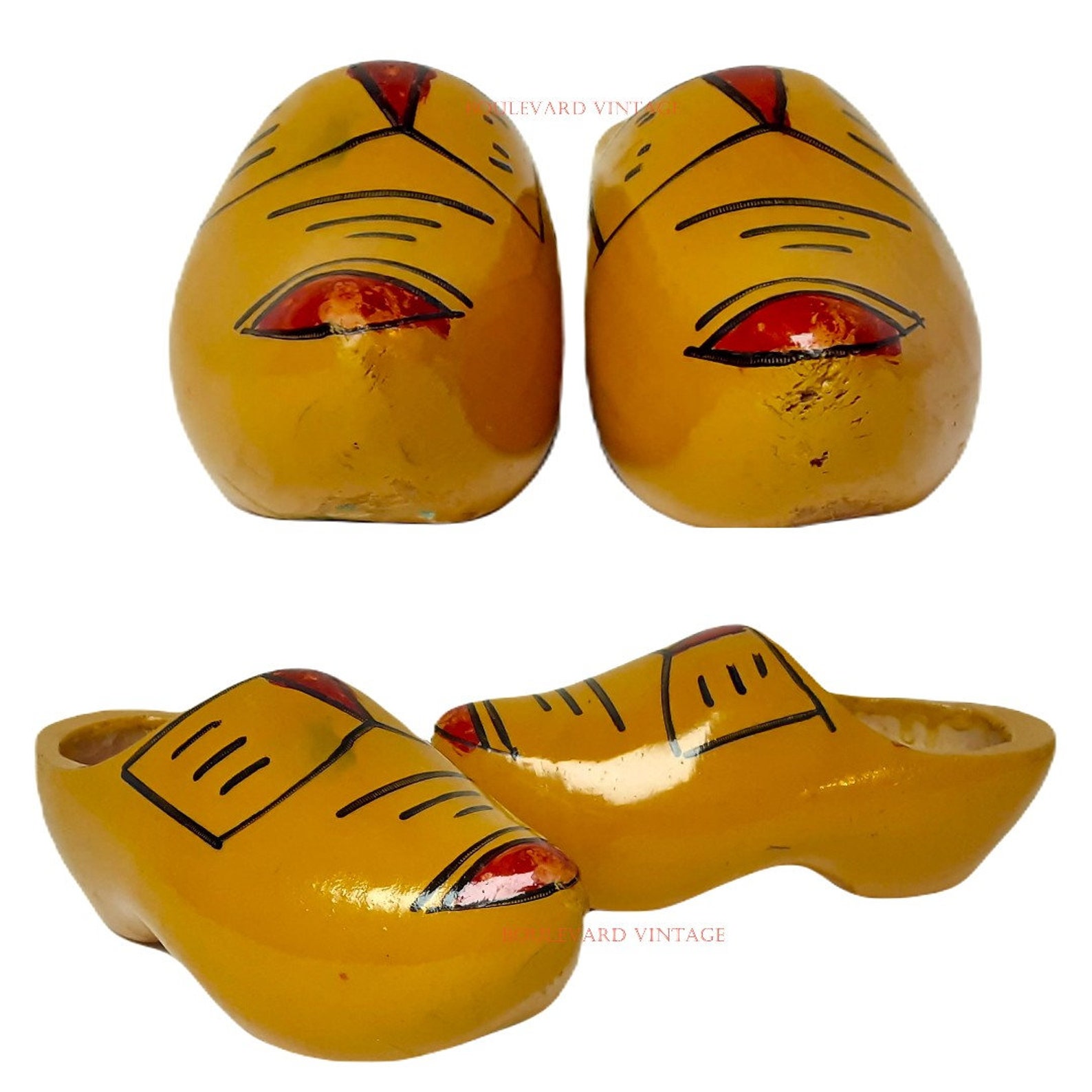 Dutch Wooden Shoes for Kids Size EU 20 US 5 UK 4 Dutch Clogs Ornament ...