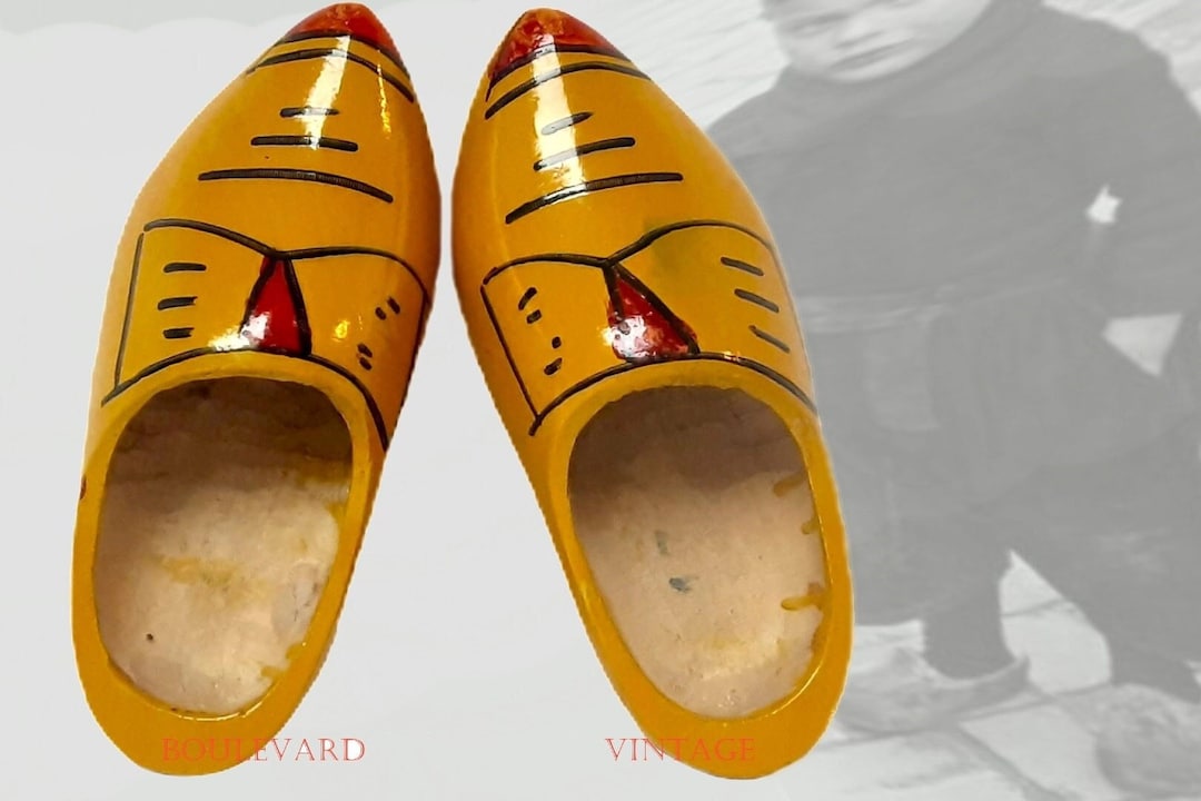 Dutch Wooden Shoes for Kids Size EU 20 US 5 UK 4 Dutch Clogs Ornament ...