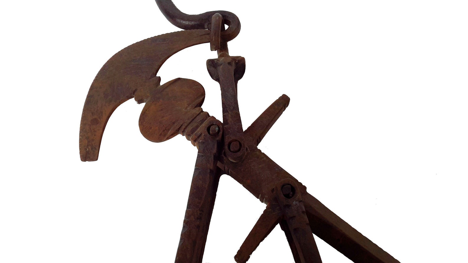 Antique Hanging Scale Copper Scale Antique Scales and Weight Balance ...