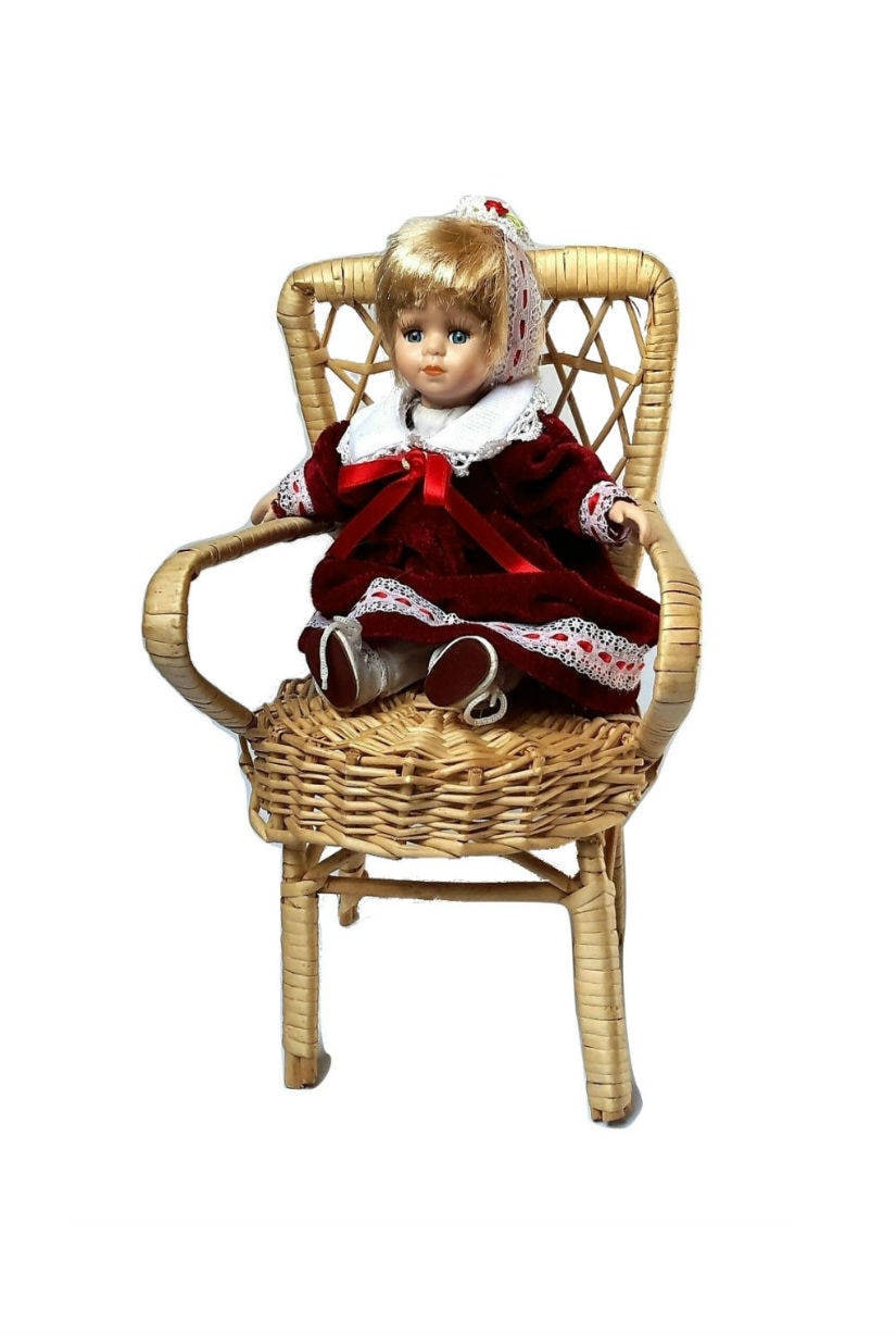 Porcelain Doll Vintage Dolls Girl Figurine Handmade Doll | Etsy