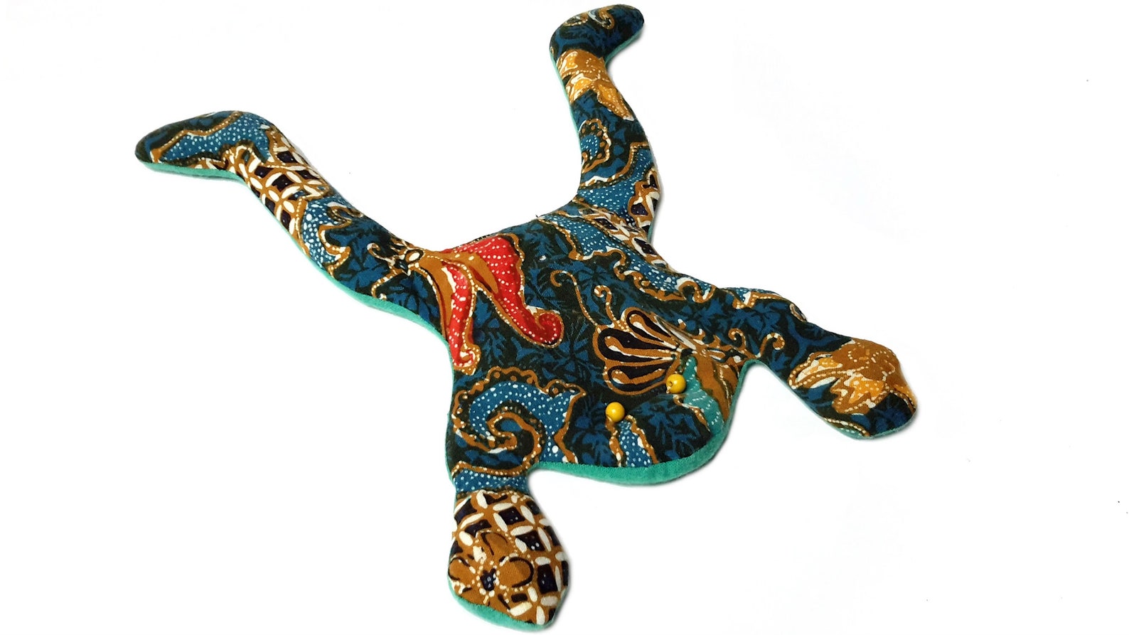 Batik Gift Frog Toy Fabric Toys Batik Art Batik Fabric - Etsy