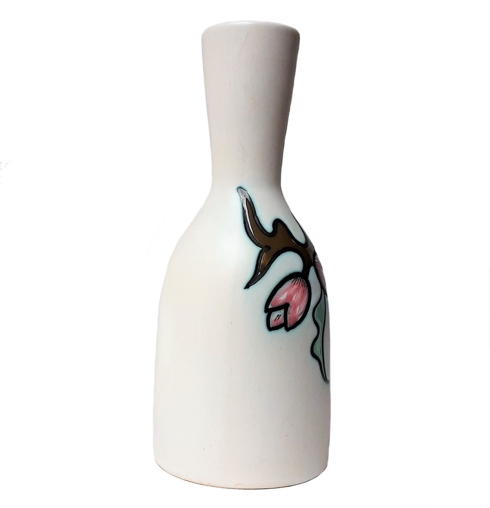 Delft Vase Dutch Tulip Vase White Art Deco Vase Flora Gouda - Etsy