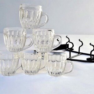 Mini Stein Wrought Iron Wall Decor Tankards Glass Miniature Glassware ...