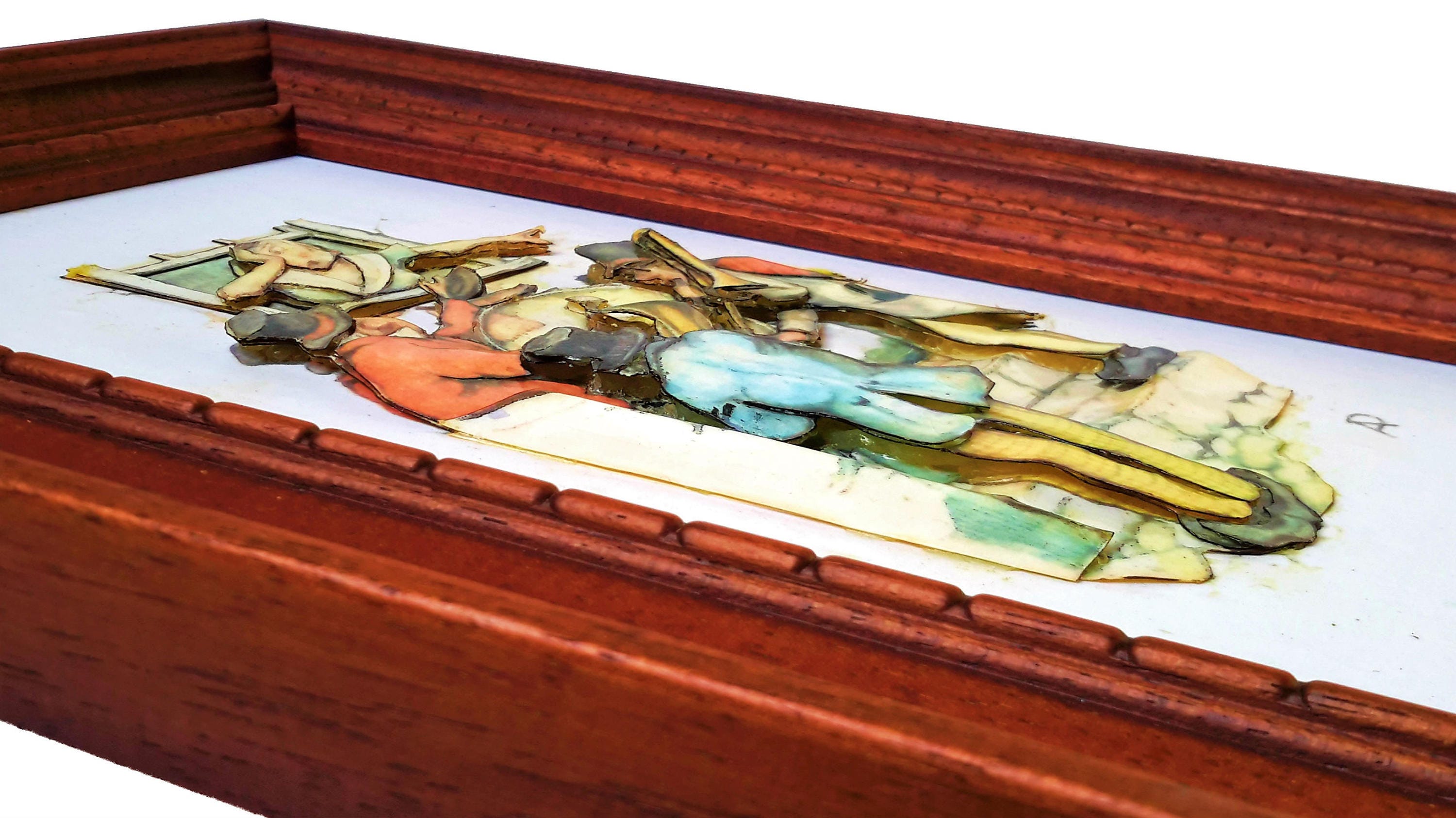 Paper Diorama Scene 3D Diorama Antique Diorama Paper Music Box Music ...