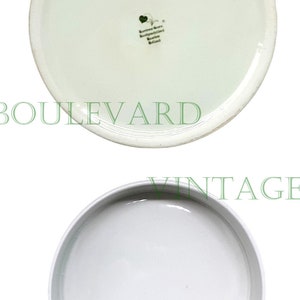 Rare Delft Green Delft Bowl With Lid Dutch Craftsman Herring Fish ...