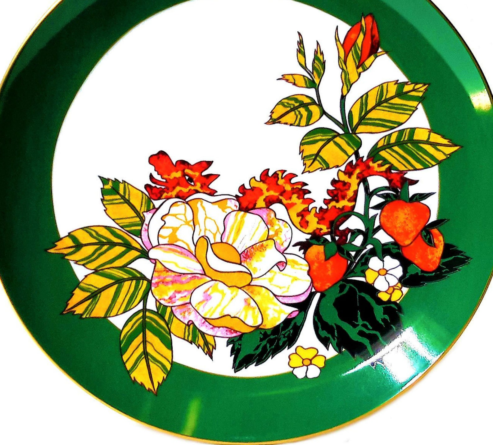 Furstenberg Porcelain Charger Plates China XL Art Nouveau - Etsy