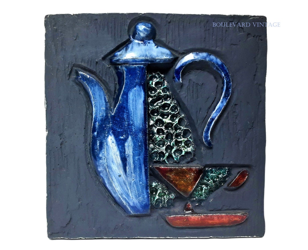 Dutch Artist Vintage Tea and Coffee Sign Vintage Coffee Sign Tea Shop ...