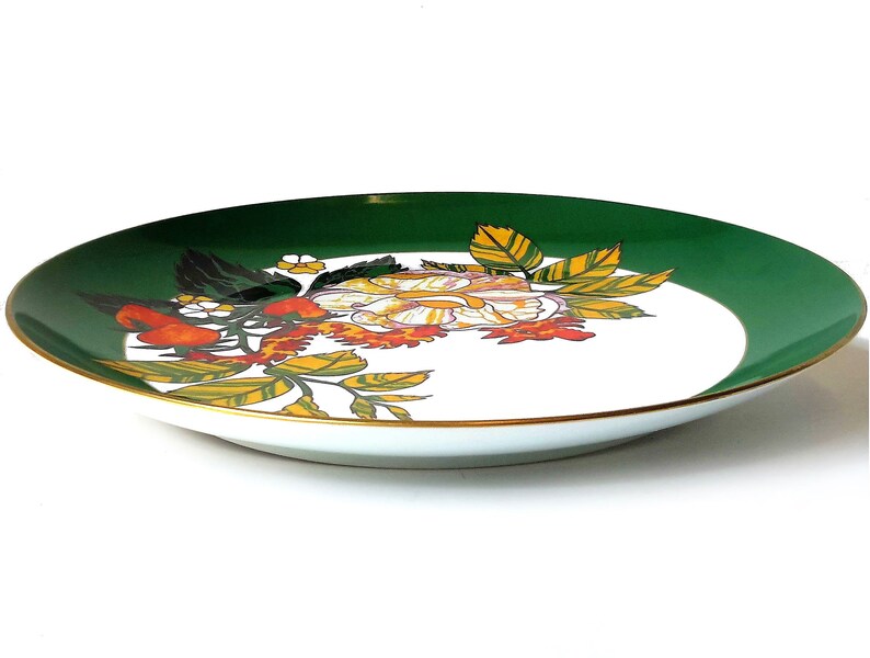 Furstenberg Porcelain Charger Plates China XL Art Nouveau | Etsy