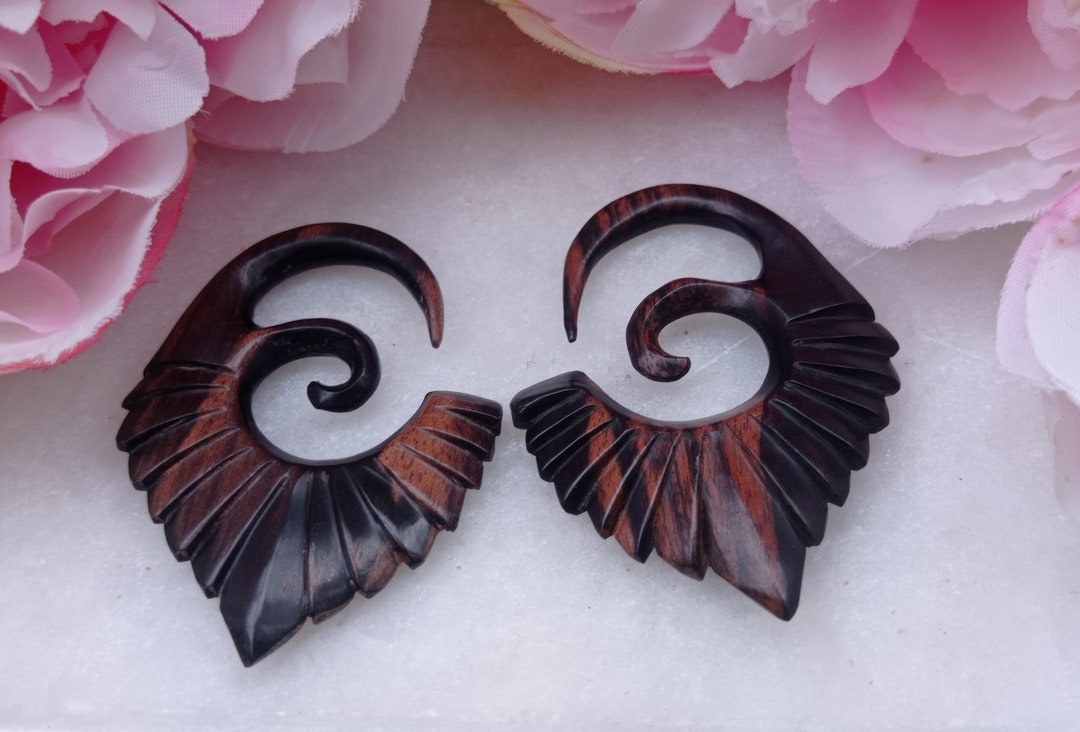 Wooden Ear Wing Stretchers - Etsy