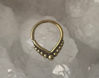 Tribal Septum Ring - Etsy
