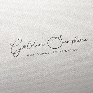 Premade Logo Design Script Jewelry Logo - Etsy