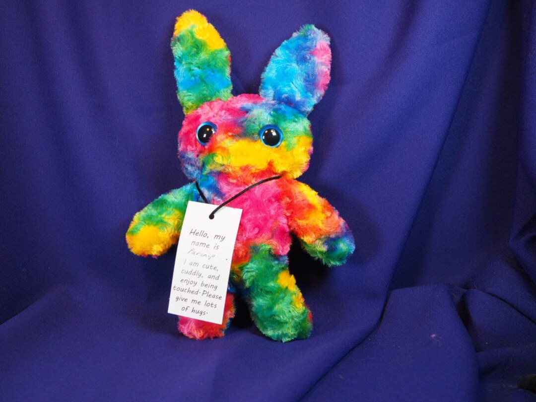 Parsnip, Cute Monster Plush Plushie Stuffie W/ Soft Silky Swirly ...