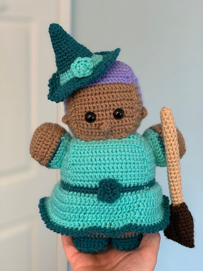 Witch Crochet Pattern Large Witch Amigurumi Crochet Pattern - Etsy