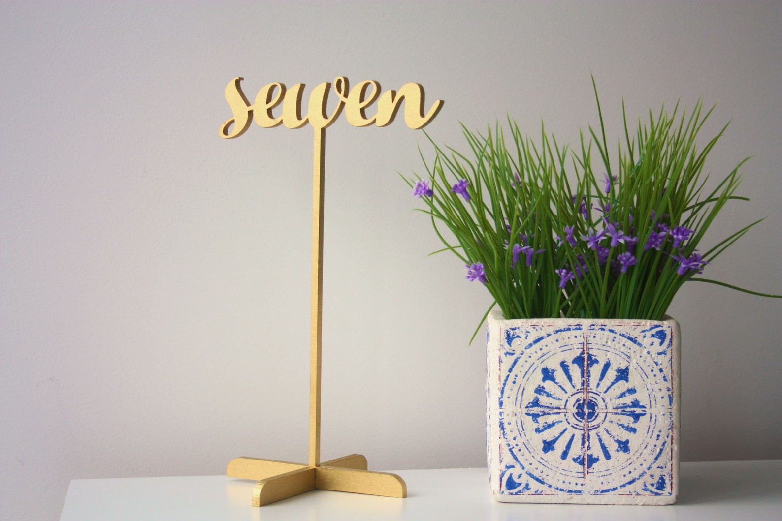 Wooden Table Numbers, Custom Wedding Table Number, Text Table Number ...